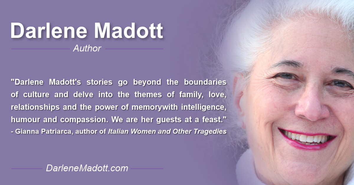 Darlene Madott - Author - Blog